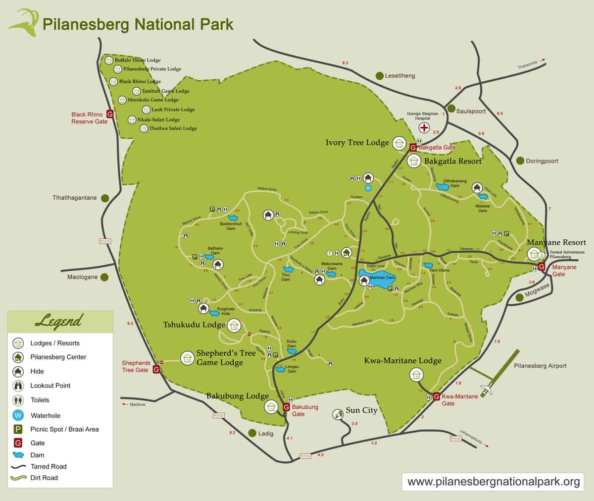 Parc de Pilanesberg | Guide Complet, Tarifs & Météo [2023]